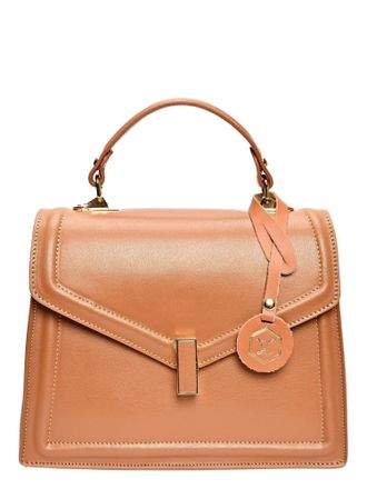 Luisa Vannini Braun Rindsledertasche