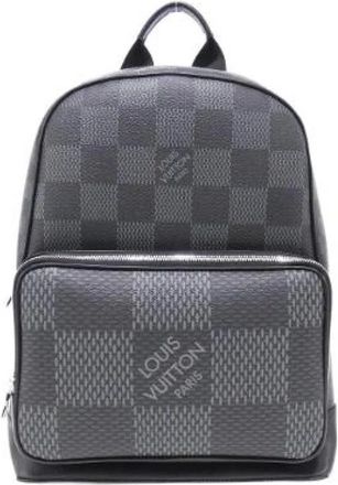 Louis Vuitton Pre-owned Damier Graphite 3D Canvas Backpack - Homme - Pre-owned - Noir - Taille: ONE Size