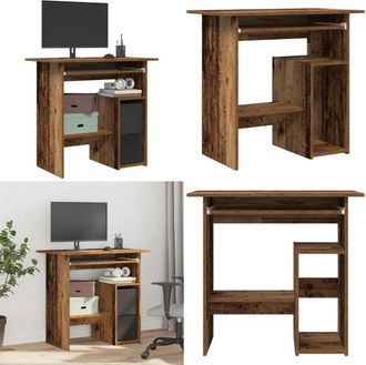 vidaXL vidaXL Schreibtisch Altholz-Optik 80x45x74 cm Holzwerkstoff