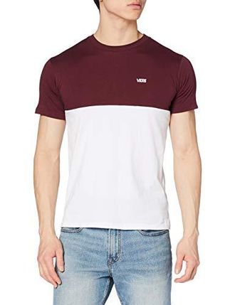 Vans Tee-Shirt Colorblock, White Port Royale, XXL Homme