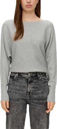 QS by s.Oliver s.Oliver Damen Pullover Grau 9400, XL