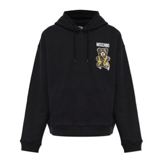 Moschino Hoodie - - Sweatshirts & Hoodies - Herren - Schwarzk - S
