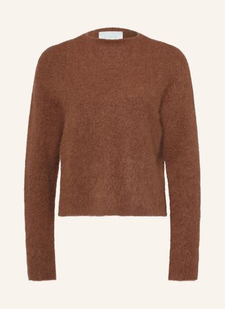 Juvia Pullover Solea Mit Alpaka braun