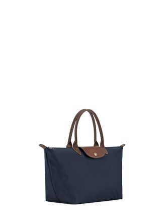 Longchamp Womens Handbag Le Pliage Original Blue Polyamide Handbags Hand Bags