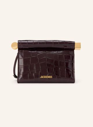 Jacquemus Jacquemus Clutch Le Sac Rond Carre rot