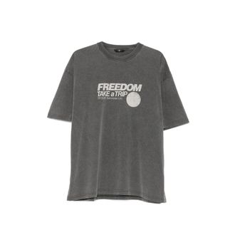 7 For All Mankind Graphic-print Crew-neck T-shirt