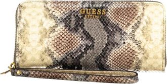 Guess Femme, Accessoires, Beige, Taille: ONE Size Laurel SLG Wallet