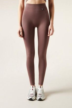 Calzedonia Scrunch Leggings Braun