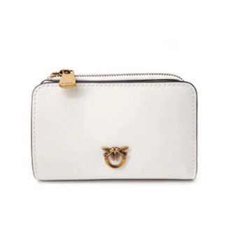 Pinko Pinko, Femme, Accessoires, Blanc, Taille: ONE Size Mini Wallet
