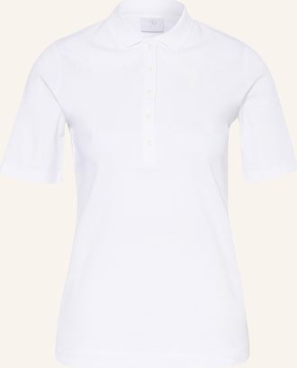 Bogner Piqu&eacute;-Poloshirt Malika weiss
