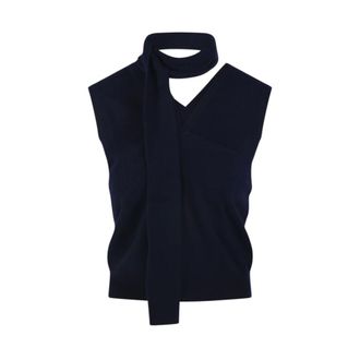 Lisa Yang Top Ellisyn - Femme - Tops - Bleu - Taille: 40 FR