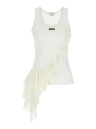 Alexander McQueen Top - Blanc