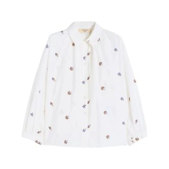 Max Mara Damen, Blusen & Hemden, Wei&szlig;, SGr&ouml;&szlig;e