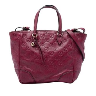 Gucci Pre-owned Toile sacs-gucci - Femme - Pre-owned - Rouge - Taille: ONE Size