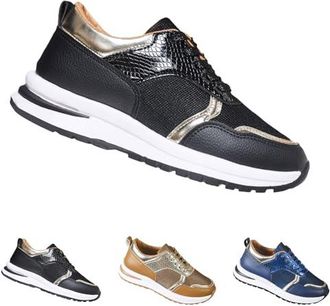 Generic Chaussures de course &agrave; pied l&eacute;g&egrave;res et respirantes pour femme - Chaussures de sport d&eacute;contract&eacute;es &agrave; lacets - Chaussures de tennis - Antid&eacute;rapantes - P