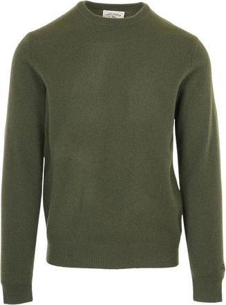MC2 Saint Barth Maille col rond - Homme - Pulls - Vert - Taille: L