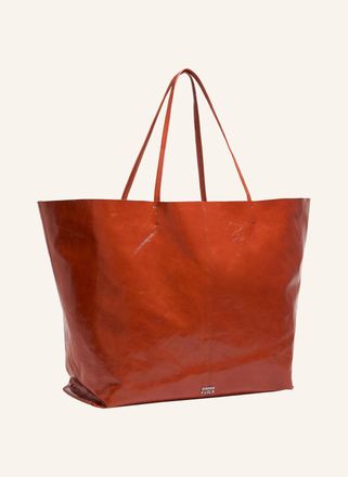 Bimba & Lola Bimba Y Lola Leder-Maxi-Shopper-Tasche orange