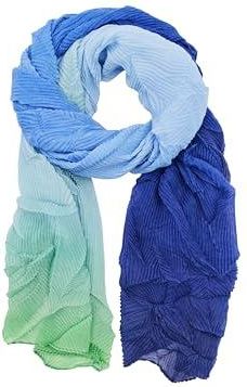 Desigual Foulard Flow Rectangle Mineral Blue