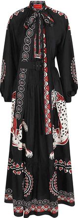 La DoubleJ Knielanges Kleid - Schwarz