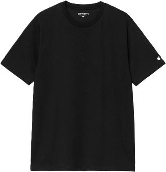 Carhartt Work in Progress Homme, Tops, Noir, Taille: XL S/S Base T-Shirt