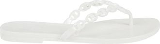 Tory Burch Femme, Chaussures, Blanc, Taille: 37 EU Sandales Tongs Gemini