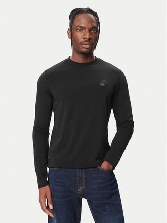 Karl Lagerfeld Longsleeve 755048 564235 Schwarz Regular Fit
