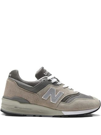 New Balance baskets Made in USA 997 en daim - Gris