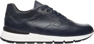 Nero Giardini Homme, Chaussures, Bleu, Taille: 41 EU Delavato Leather Baskets