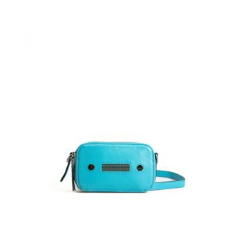 Clio Goldbrenner Notos Grained Sacs &Agrave; Main Malibu - Femme - Sacs - Bleu - Taille: ONE Size