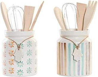 DKD Home Decor Dose für Küchenutensilien, Standard