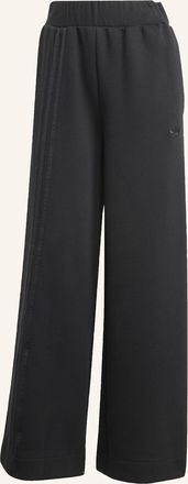adidas Originals Adidas Originals Off Placed 3-Streifen Hose, Weit Geschnitten schwarz
