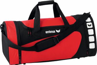 Erima Sporttasche Club 5 Sporttasche Rot/Schwarz L
