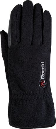 Roeckl Sports Reithandschuh Kairi, Kinder Winter Handschuh, Schwarz 4