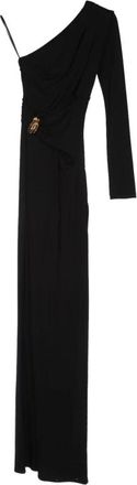 Elisabetta Franchi Femme, Robes, Noir, Taille: 40 FR Abito Lungo Catout