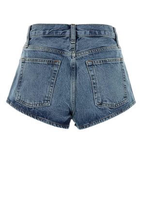 Frame Denim The Tilt Denim Shorts - Blue