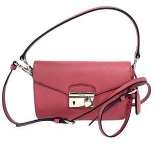 Prada Pre-owned Saffiano Triangle Shoulder Bag - - Pre-owned - Damen - Rosa - ONE SIZE
