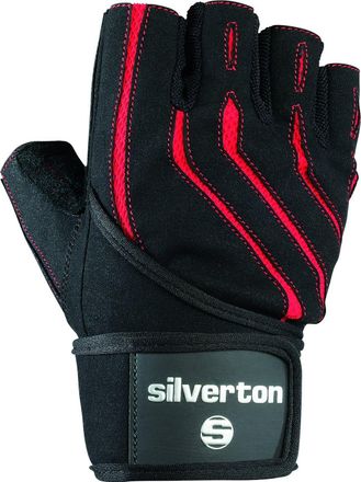 Silverton Erwachsene Handschuhe Power 4, schwarz/Rot, XL