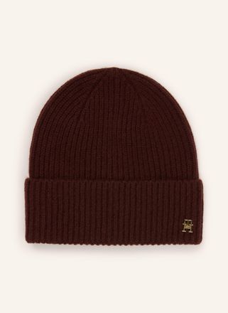 Tommy Hilfiger Cashmere-M&uuml;tze rot