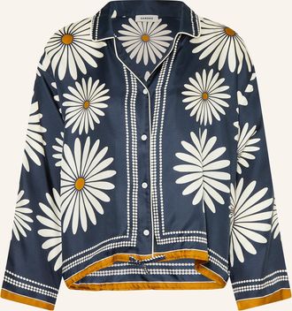 Sandro Sandro Seidenbluse blau