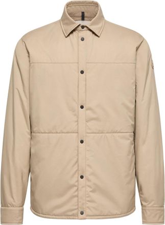 Moncler Moncler Doudoune-chemise Revoline, Homme, Beige, Taille: 0