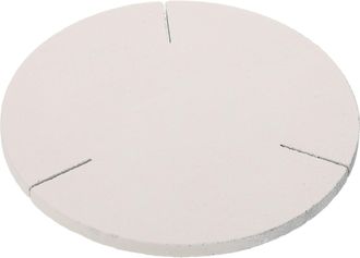 TOPBATHY Keramikofen Silikonplatte Brennzubeh&ouml;r T&ouml;pferhalterung Hitzebest&auml;ndige Keramikplatte Feuerfester Tonbrennst&auml;nder Feuerfeste Porzellanplatte W&auml;rmeisoli