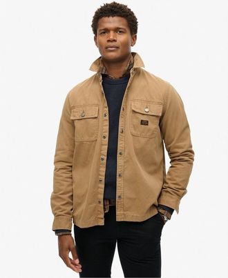 Superdry Chemise de travail en toile de coton biologique