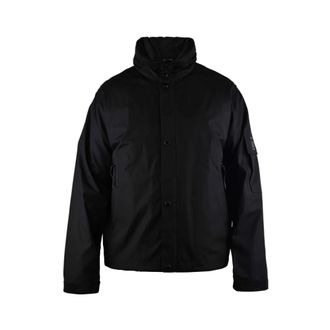 C.P. Company C.p. Company, Homme, Vestes, Noir, Taille: L Veste &agrave; &eacute;cusson logo