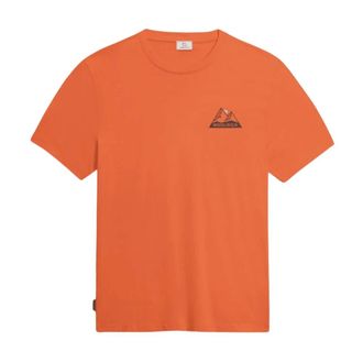 Woolrich Mountain Tee - - Tops - Herren - Orange - XL