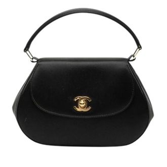 Chanel Sac &agrave; main vintage en satin Pre-owned - Femme - Pre-owned - Bleu - Taille: ONE Size
