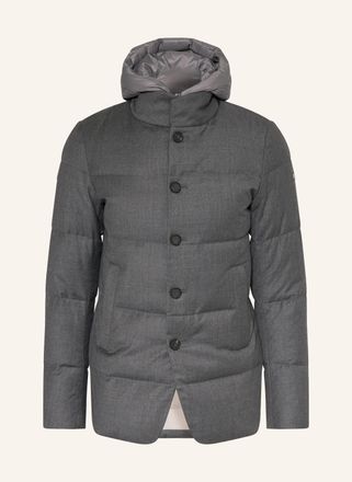 Duno Duno Daunenjacke Bjorn Mit Herausnehmbarer Blende grau