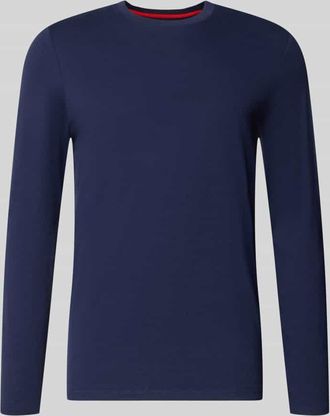 Christian Berg Slim Fit Longsleeve aus reiner Baumwolle