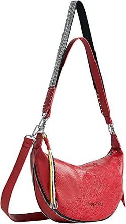 Desigual Bols_Rising Kuwait, Sac &agrave; bandouli&egrave;re Femmes, Rouge, Taille Unique
