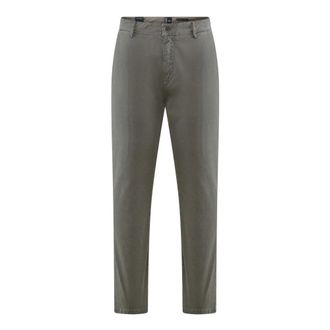 Bomboogie Homme, Pantalons, Gris, Taille: W29 Pantalon Chino en Gabardine avec Micro Imprim&eacute;