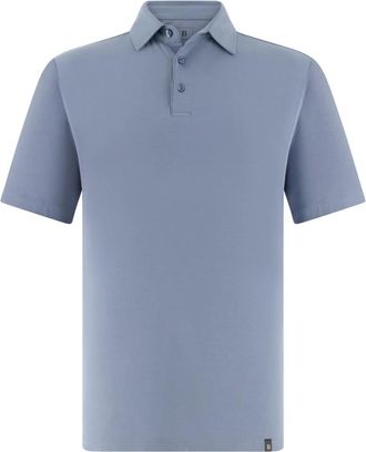 Boggi Milano Homme, Tops, Bleu, Taille: 3XL Polo In Stretch Supima Cotton